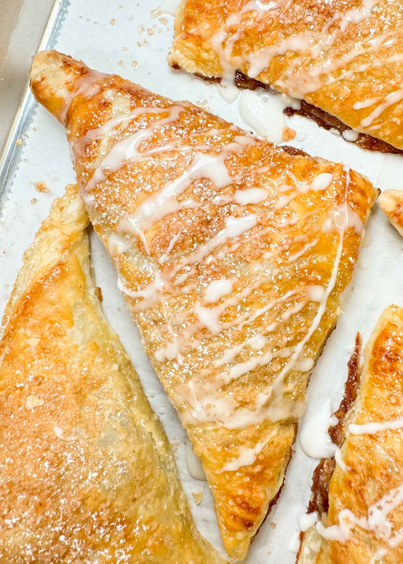 Puff Pastry Apple Turnover Recipe - The Effortless Cook